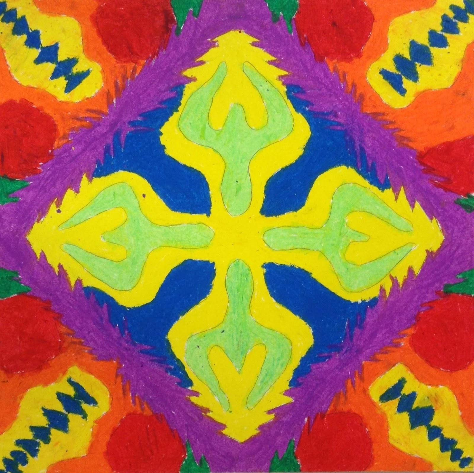 Art in the Middle...school: Radial Balance, Different Ways!