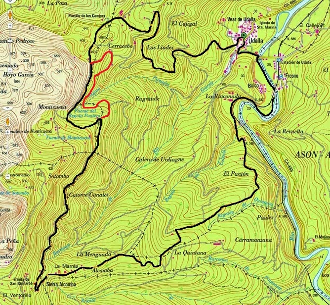 LOS DOMINGUEROS: VALLE DE UDALLA