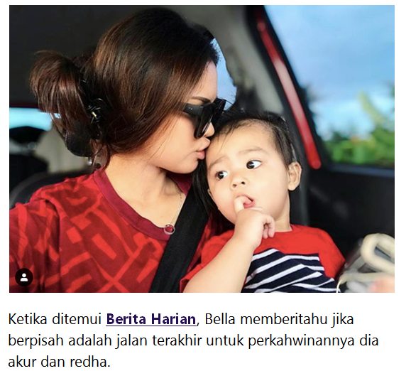 Akhirnya Isteri Aliff Aziz, Bella Astillah Buat Keputusan Yang Sebelum ...