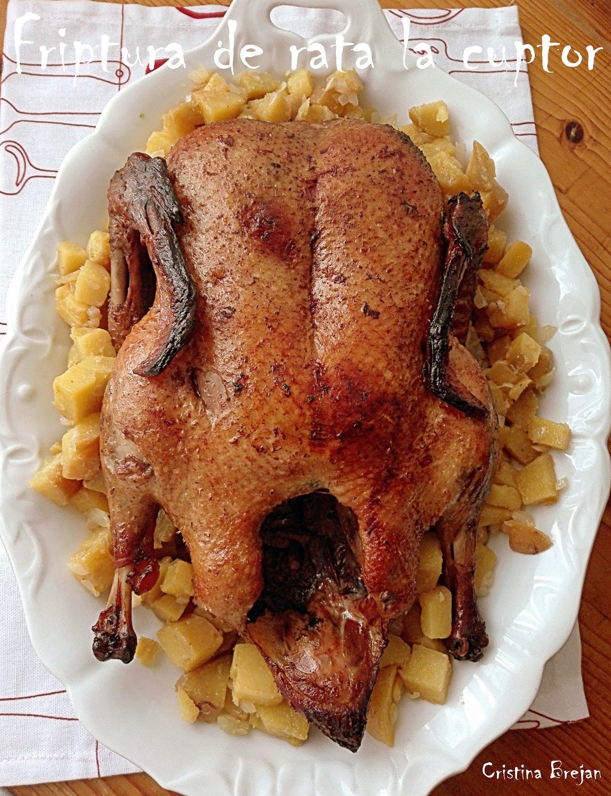 Arome si culori : Friptura de rata