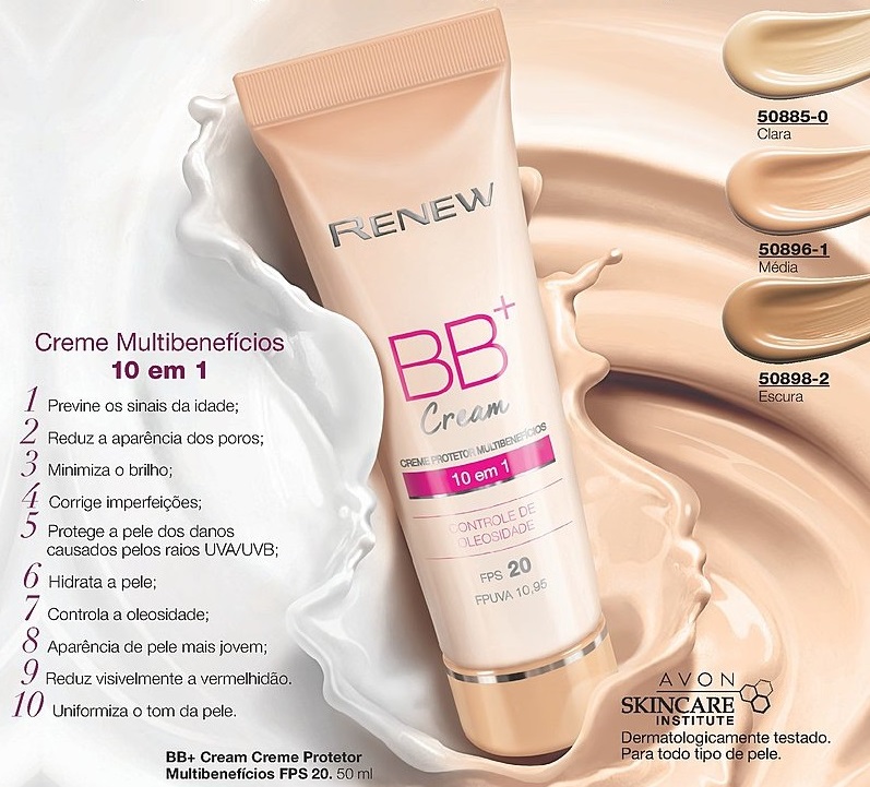 BB CREAM RENEW AVON ~ Maquiada e Linda Sempre