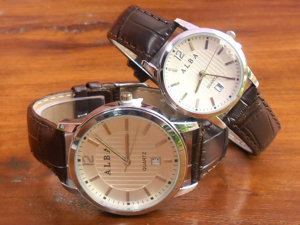 JAM TANGAN COUPLE ALBA 5280 Kode Barang: CO-57 - Warung Jam Jogja