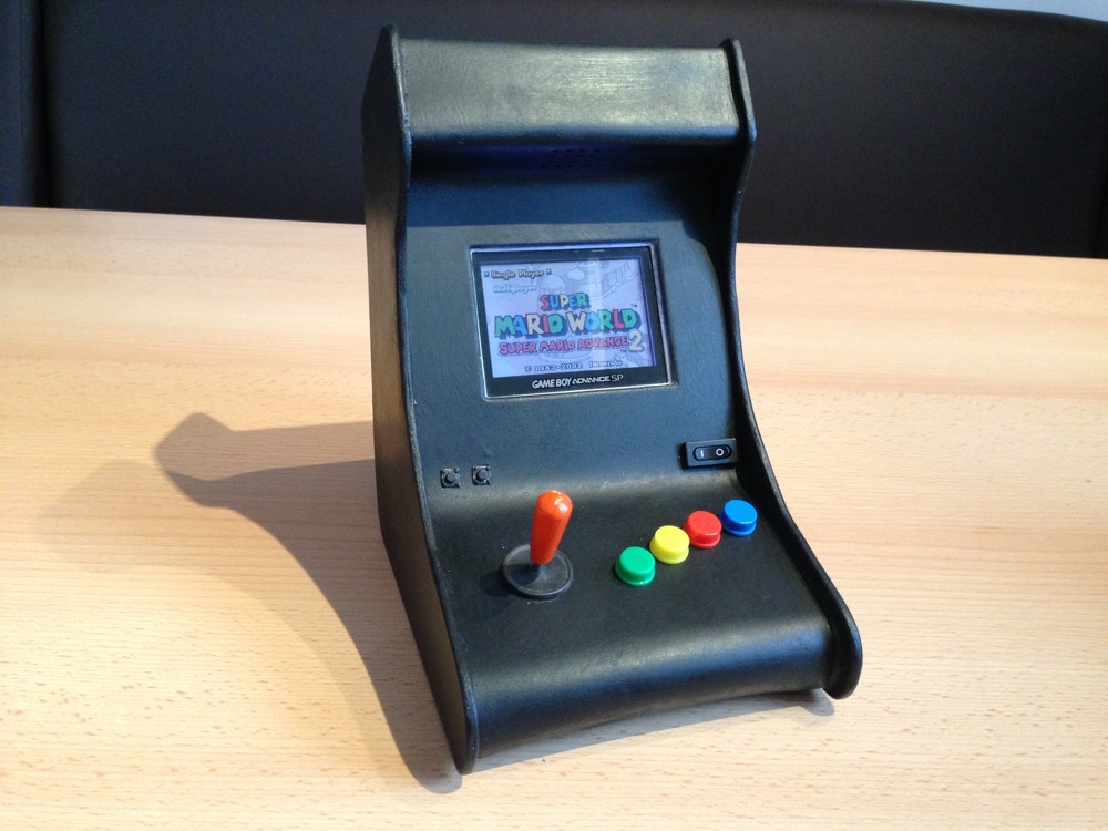 Gameboy Advance SP Arcade Cabinet, black