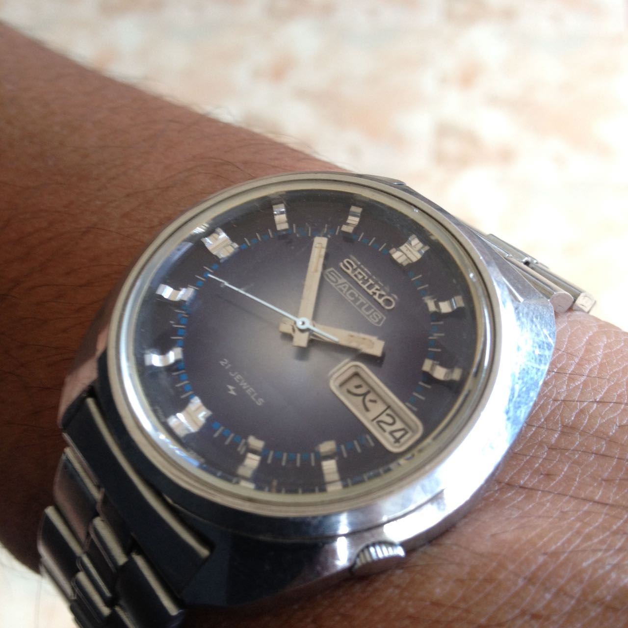 jam mbiyen ku lawas vintage: SEIKO 5 ACTUS 21jewels 7019-7210 jdm ( FOR SALE )