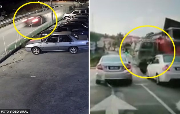 (Video) Wanita maut, 4 lagi cedera dirempuh kereta dipandu laju di persimpangan | The Reporter