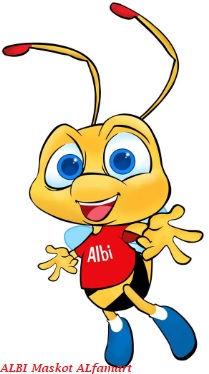 ALBI Maskot Alfamart - BANGUN KELIR