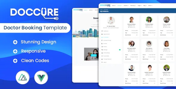 Doccure Doctor Appointment Booking System Bootstrap Vuejs Nuxtjs ...