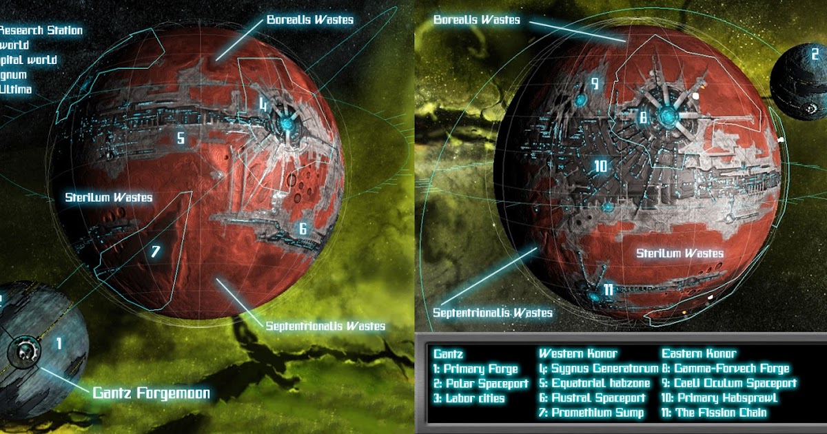 Into the Maelstorm: Ultramar campaign maps