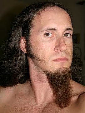 Interesting Facial Hair: Monkey Tail beard/ moustache