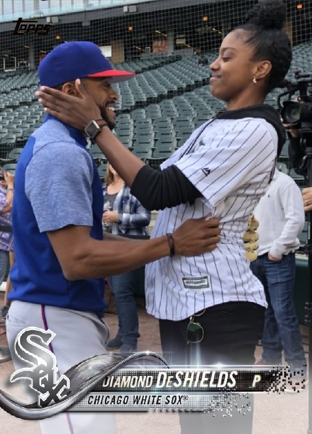 JOHNGY'S BEAT: Celebrity Jersey Cards #558 Diamond DeShields & Katie ...