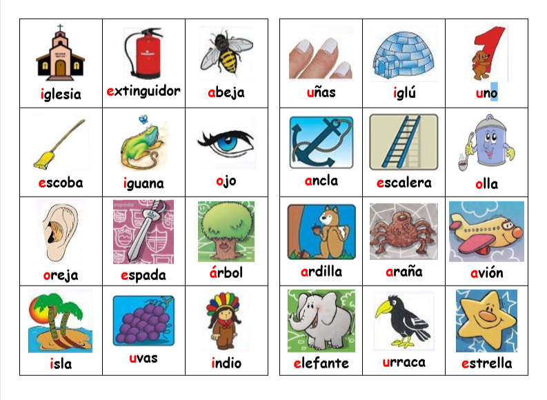 Loteria De Vocales Para Imprimir Memorama De Las Vocales 2 Images