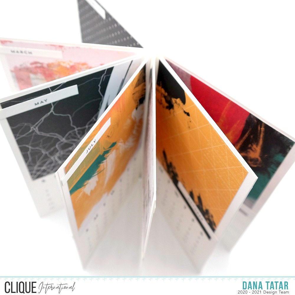 DIY 2021 Calendar Book - Clique International