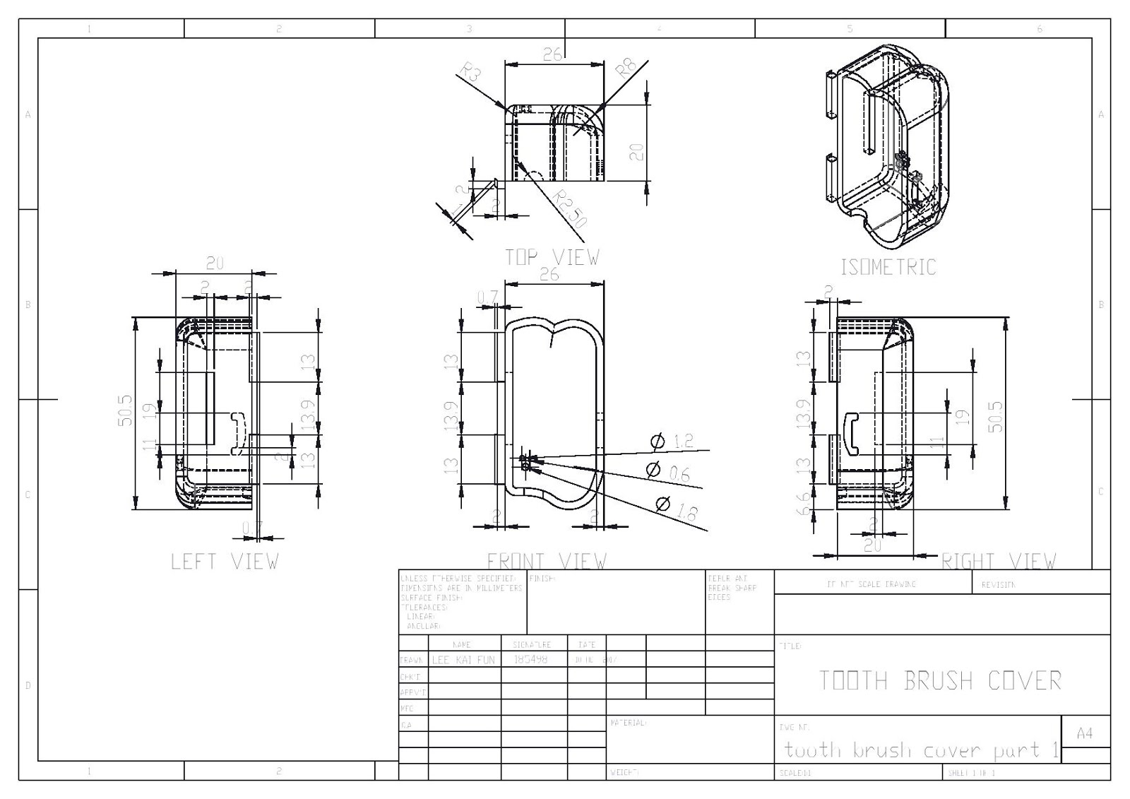 PARTS 3D TECHNICAL DRAWINGS