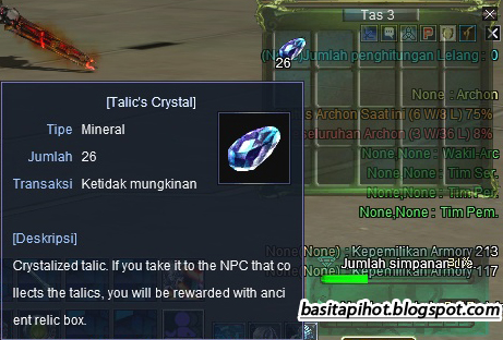 Basi-tapi-HOT !!!!: RF : Kegunaan Talic Crystal - Part 7