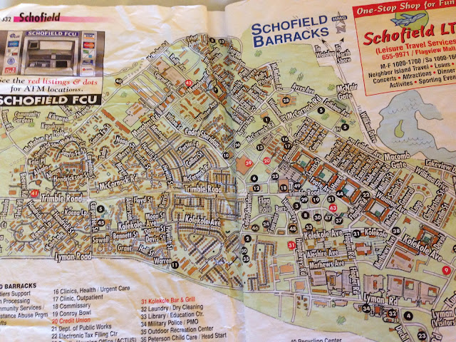 Aloha Military Life: The trip to Schofield