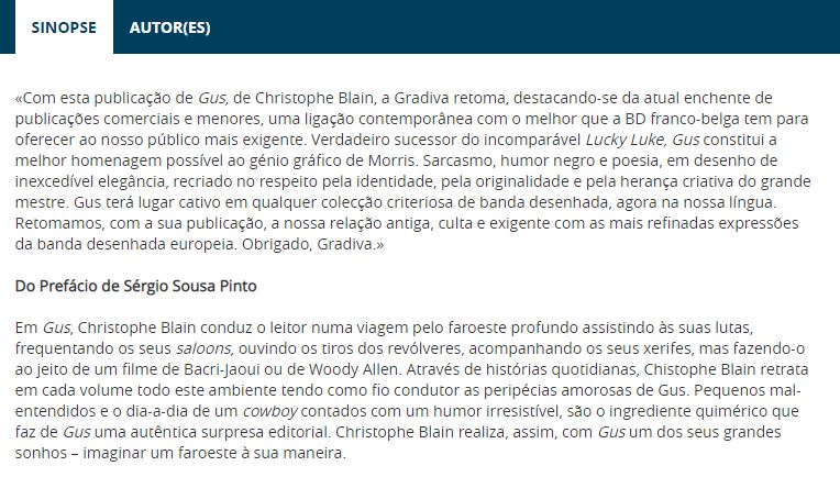 As Leituras do Pedro: Lançamento: Gus #1 As Leituras do Pedro: Lançamento: Gus #1