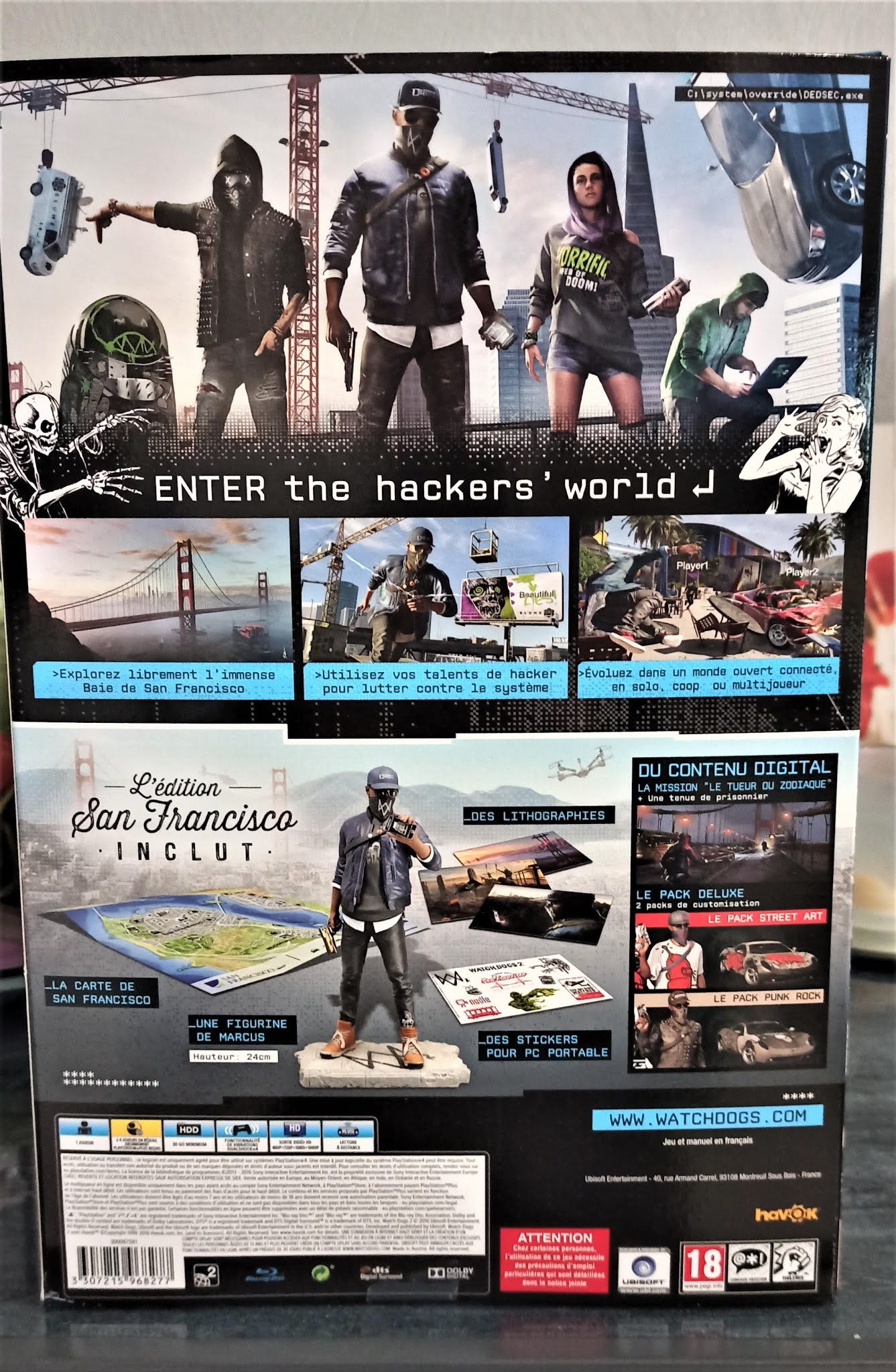 Watch dogs 2 édition san francisco