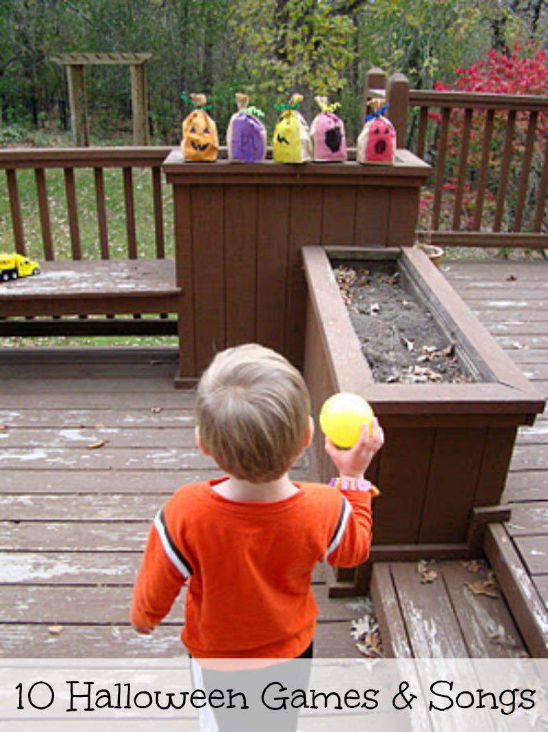 10 Halloween Songs and Games: Kid's Co-op ~ Reading Confetti