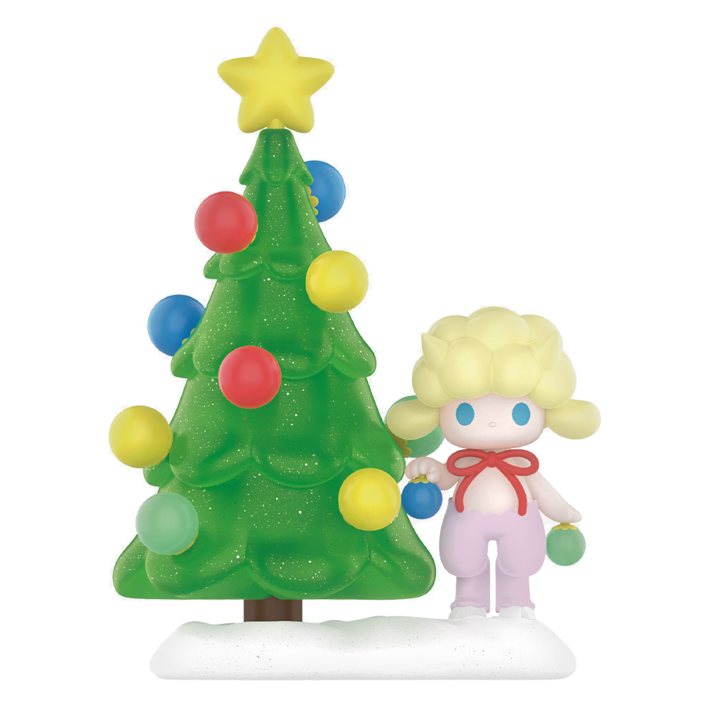 Pop Mart Xmas Tree Satyr Rory Leisurely Winter Series Figure | The Toy Pool