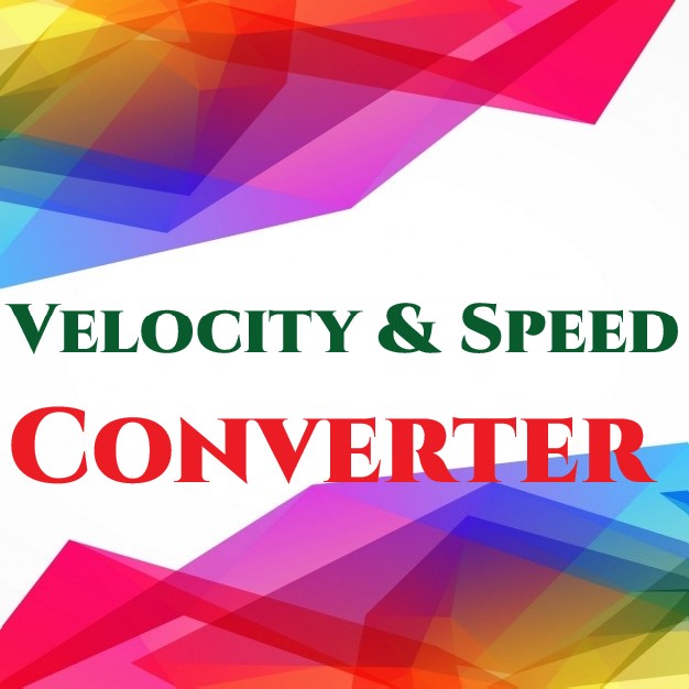 Velocity & Speed Converter - Aanewari