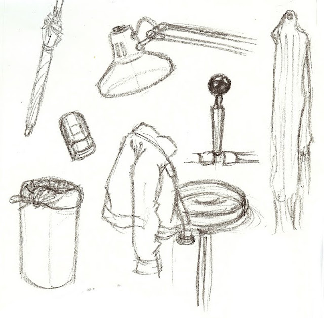 Mee-Lin's Art: Objects observation drawings