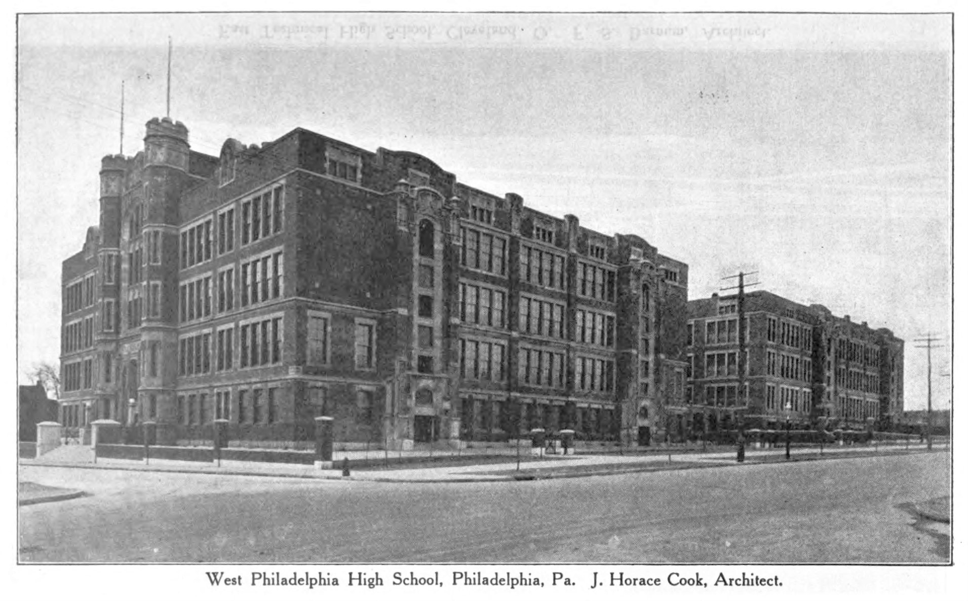 Philly & Stuff: J Horace Cook, Architect - American School Building ...
