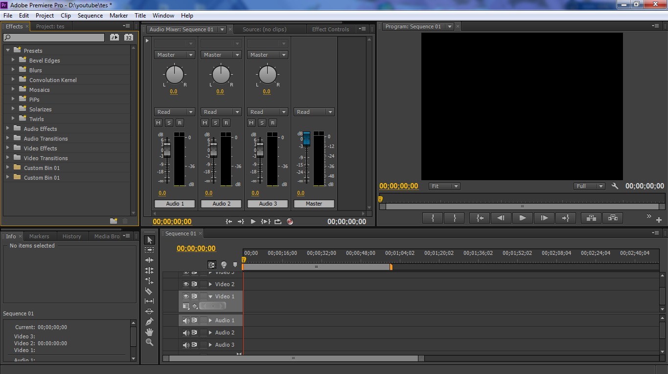 Cara Membuat Video Speedpaint/Speed Art dengan Software Adobe Premiere