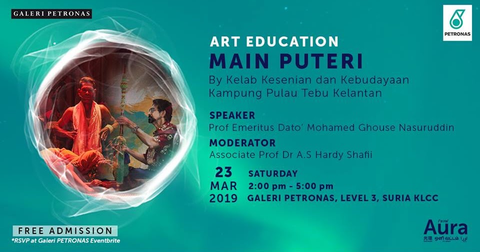 Menonton Main Puteri di Galeri Petronas