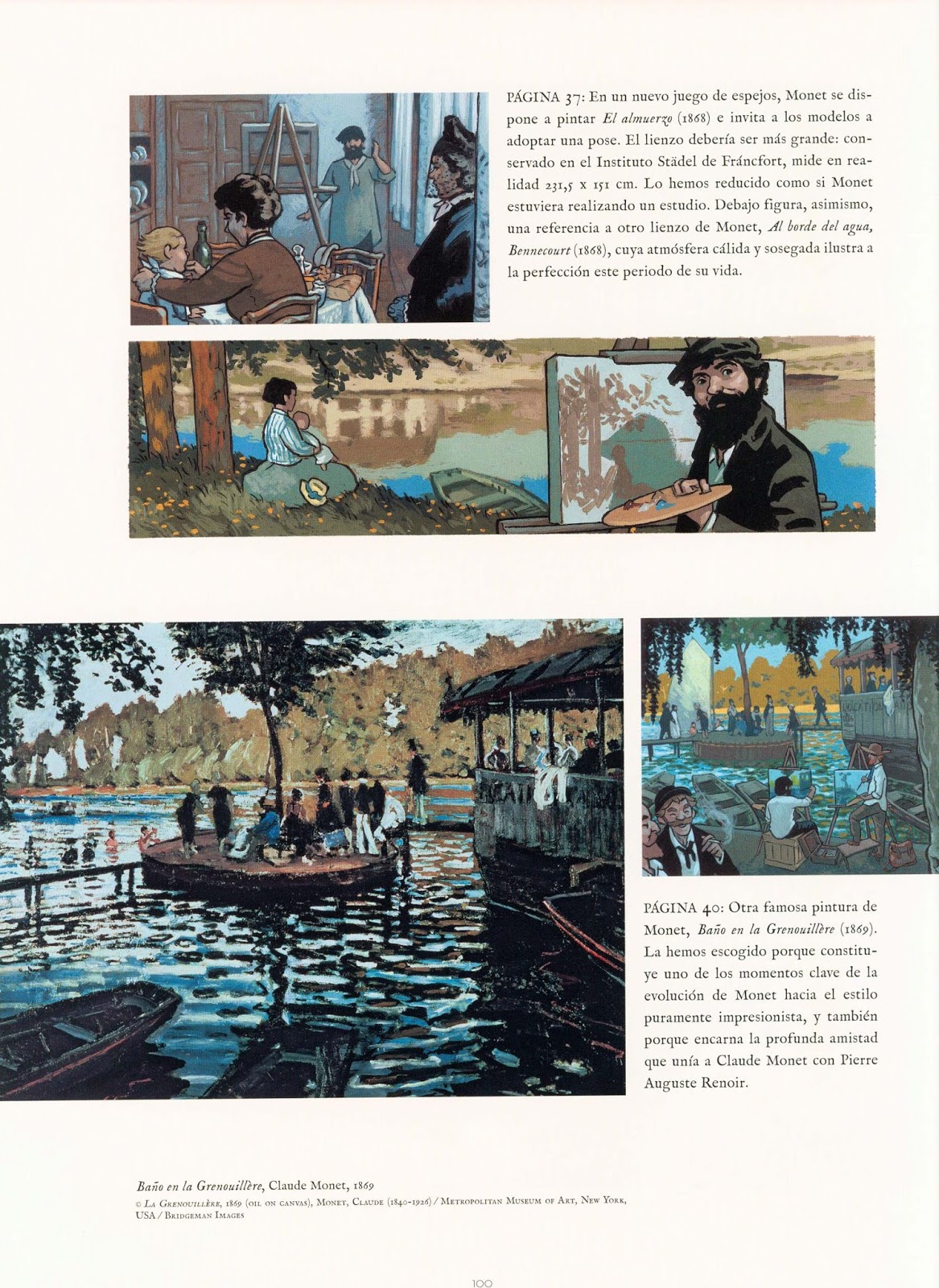 Galicia Comic: Monet. Nomada de la luz
