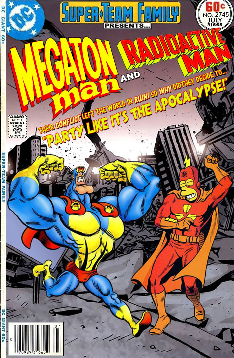 Super-Team Family: The Lost Issues!: Megaton Man and Radioactive Man
