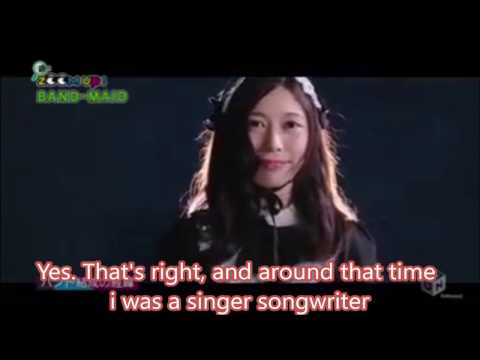 Kanami, Miku: Band-Maid - Interview, close captioned English Subtitles.