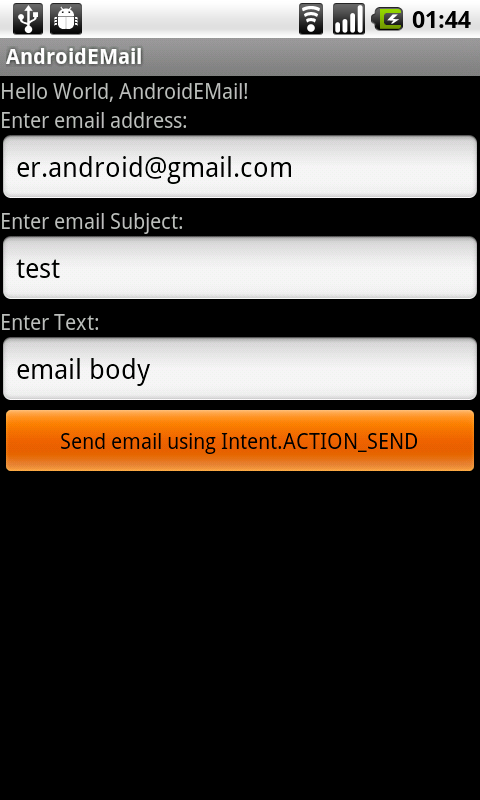 Android-er: Send email using Intent.ACTION_SEND