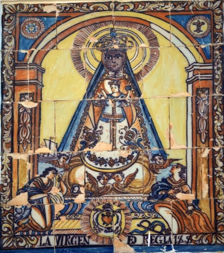 TOMARA QUE TU VIERA...: AZULEJOS CON ARTE...