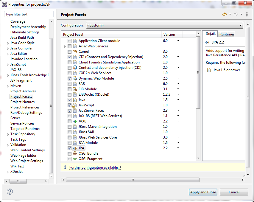 Josel Toro: Configurar un proyecto Java Web en Eclipse usando JSF 2.3 ...
