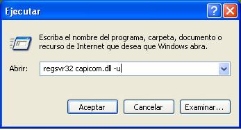 Problemas con capicom.dll - Soluciones para Windows