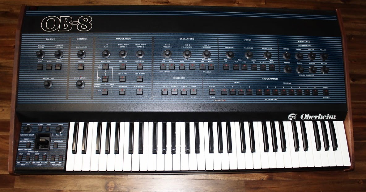 MATRIXSYNTH: Oberheim OB-8 with Page 2 SN C33808