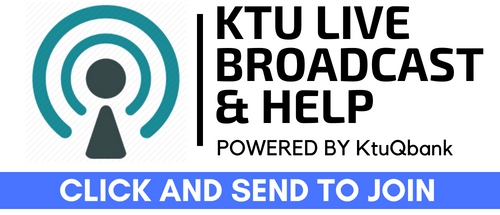 KTU Live Updates And Help | Privacy Policy | T&C | KtuQbank | KtuQbank