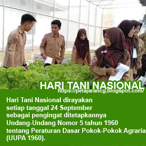 SEJARAH DAN TEMA HARI TANI - Kurikulum Pelajaran