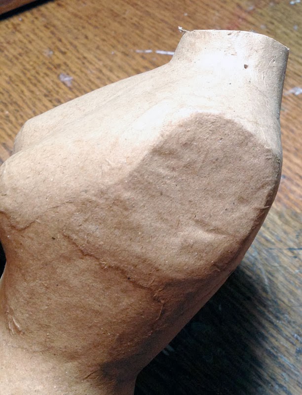 artistic catnip: a quick tutorial on how to alter a paper mache ...