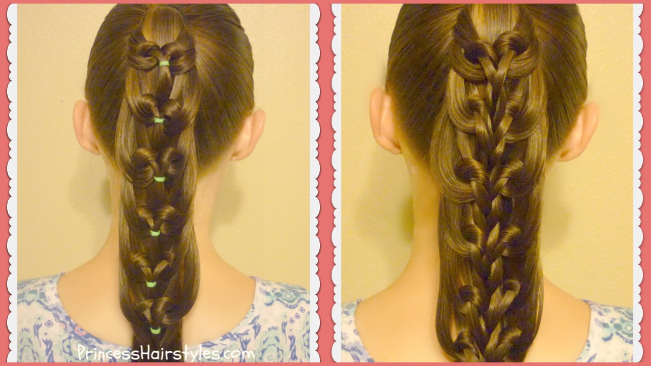Kaleidoscope Braid Continuation, 2 in 1 Hairstyle Tutorial | Hairstyles ...