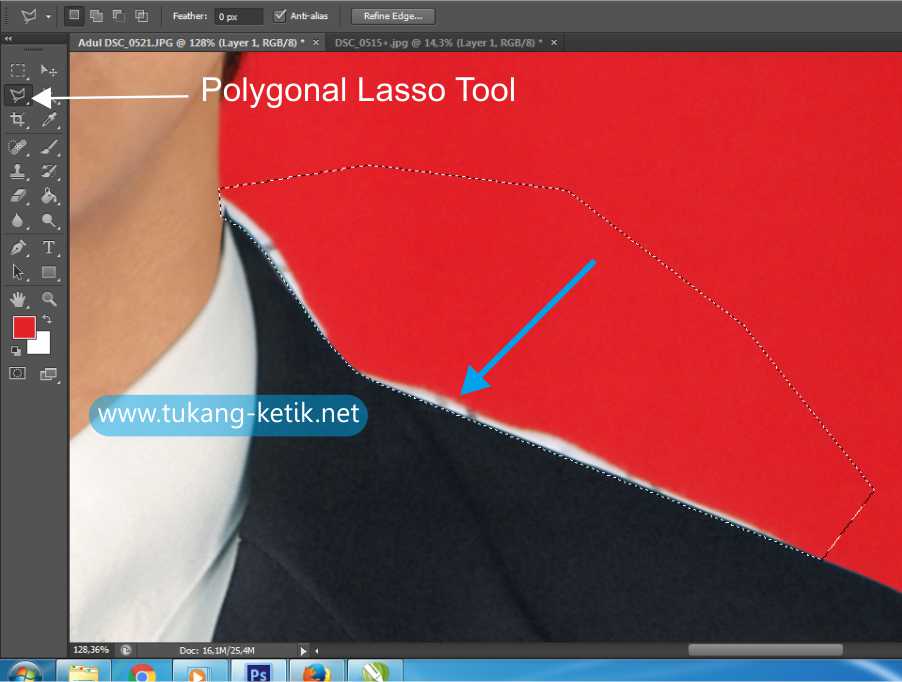 Cara Mudah Ganti Foto Pakai Kemeja dengan Jas di Photoshop | Tukang ...