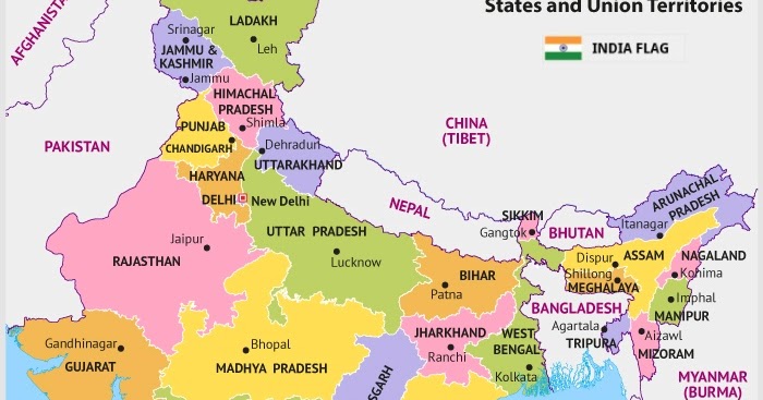 India Map (New Map of India)