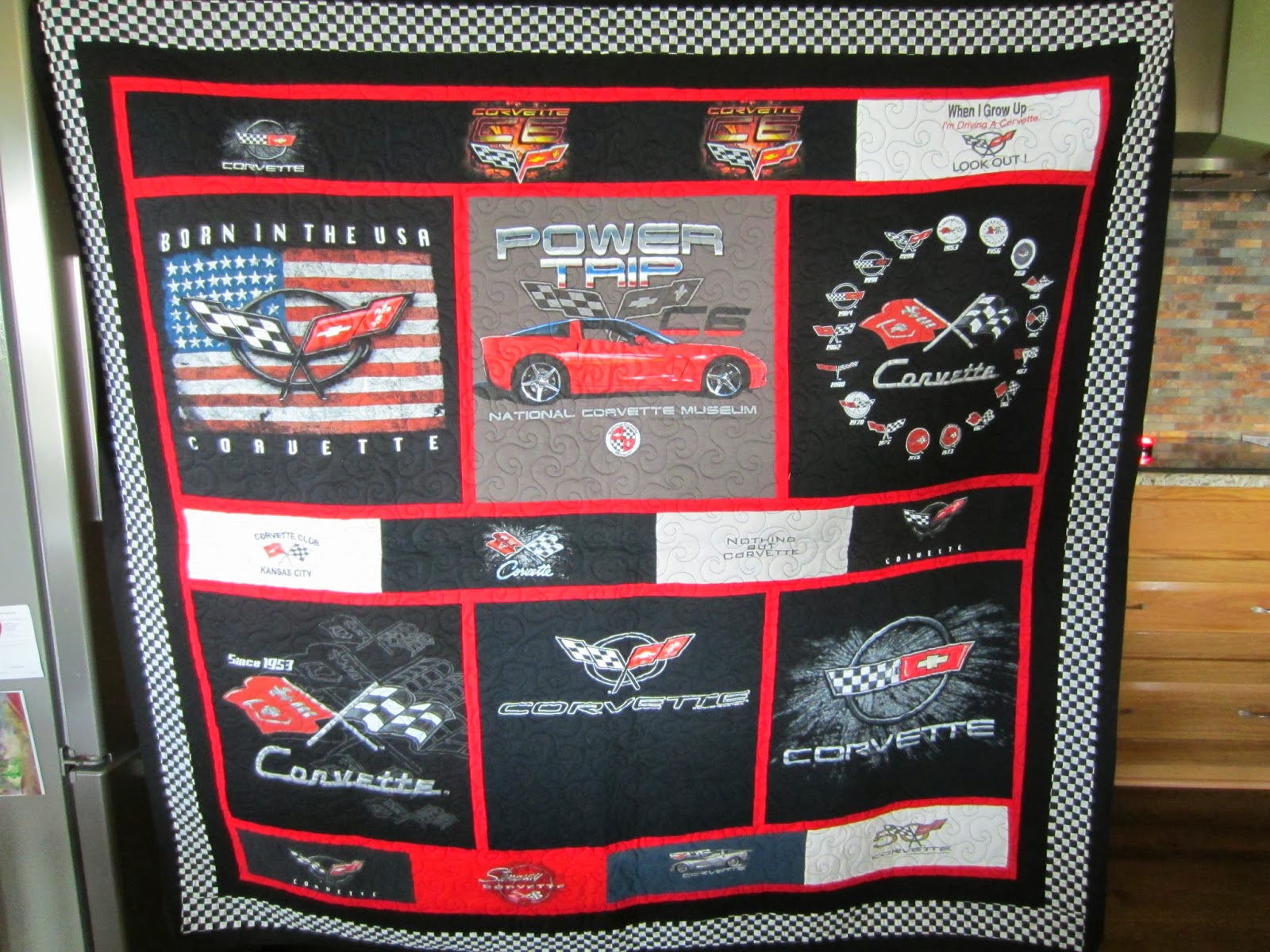 My Patchwork Quilt: OUR QUILT OF VALOUR (PART SEVEN)