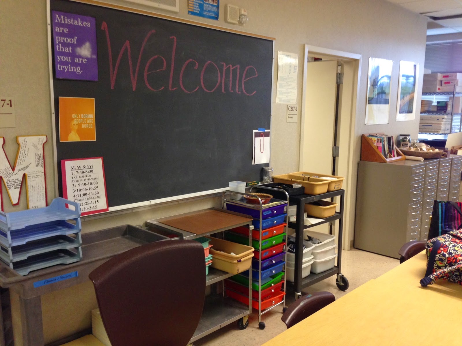Who's Who and Who's New: When Form meets Function: Classroom Decor