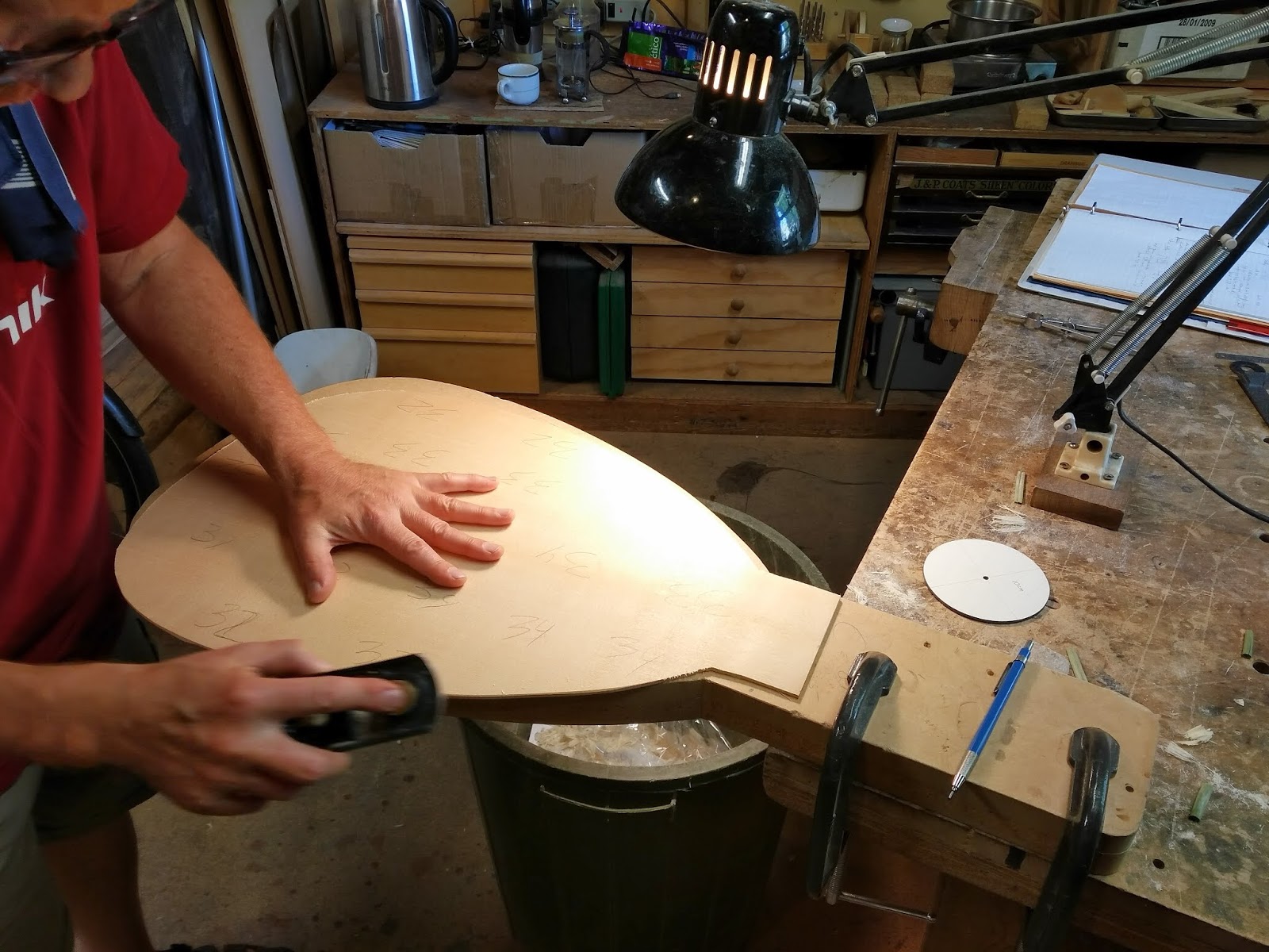 The Lute's Progress,: Building a 13 Course Lute, Start to Finish, 5 ...