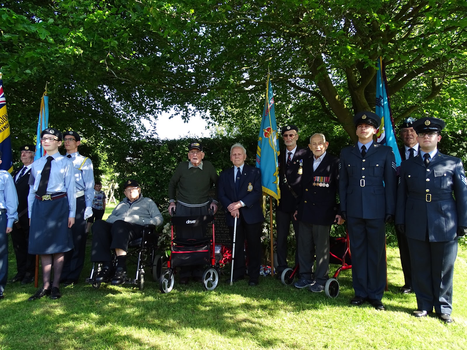 AUTHOR: Janine Harrington: RAF 100 GROUP 75th ANNIVERSARY REUNION