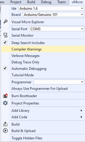 HodentekHelp: Can you program Arduino 101 with Visual Studio 2015?