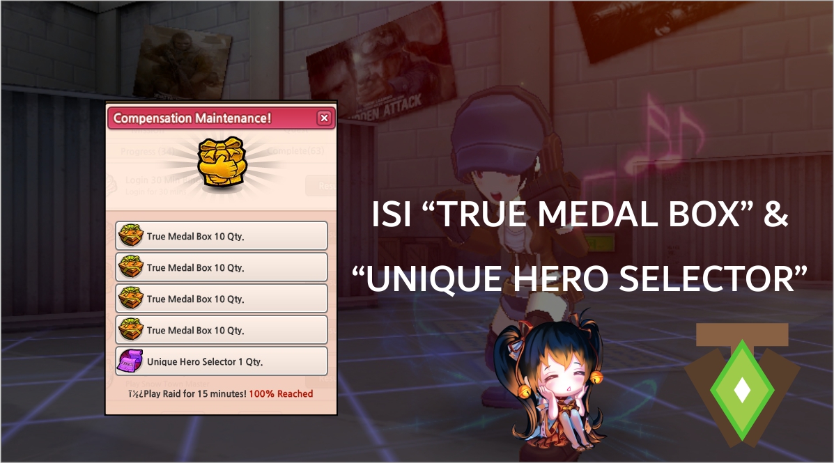 Isi "True Medal Box" & "Unique Hero Selector" | Lost Saga Forever ...