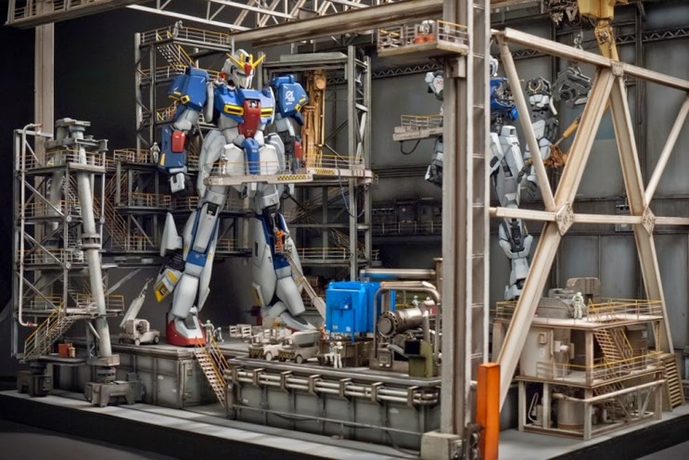 Custom Build: 1/60 Gundam Assemble Plant / Hangar Diorama - Gundam Kits ...