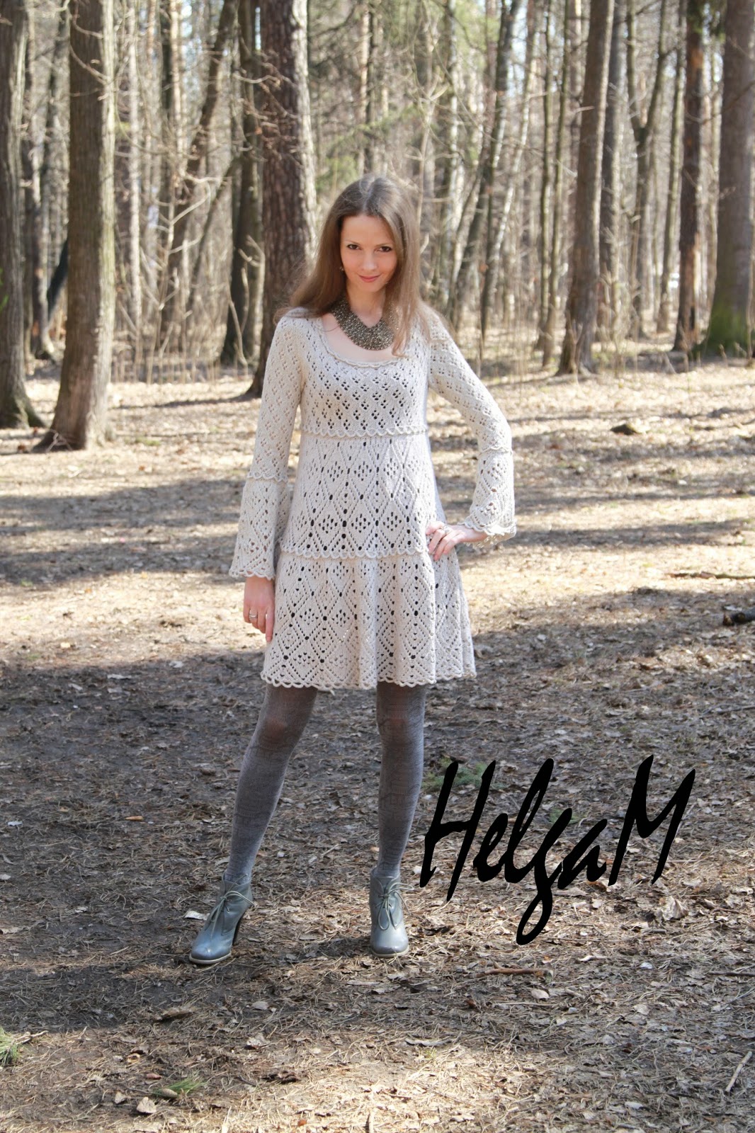 Irina: Lace Dress. Patterns.